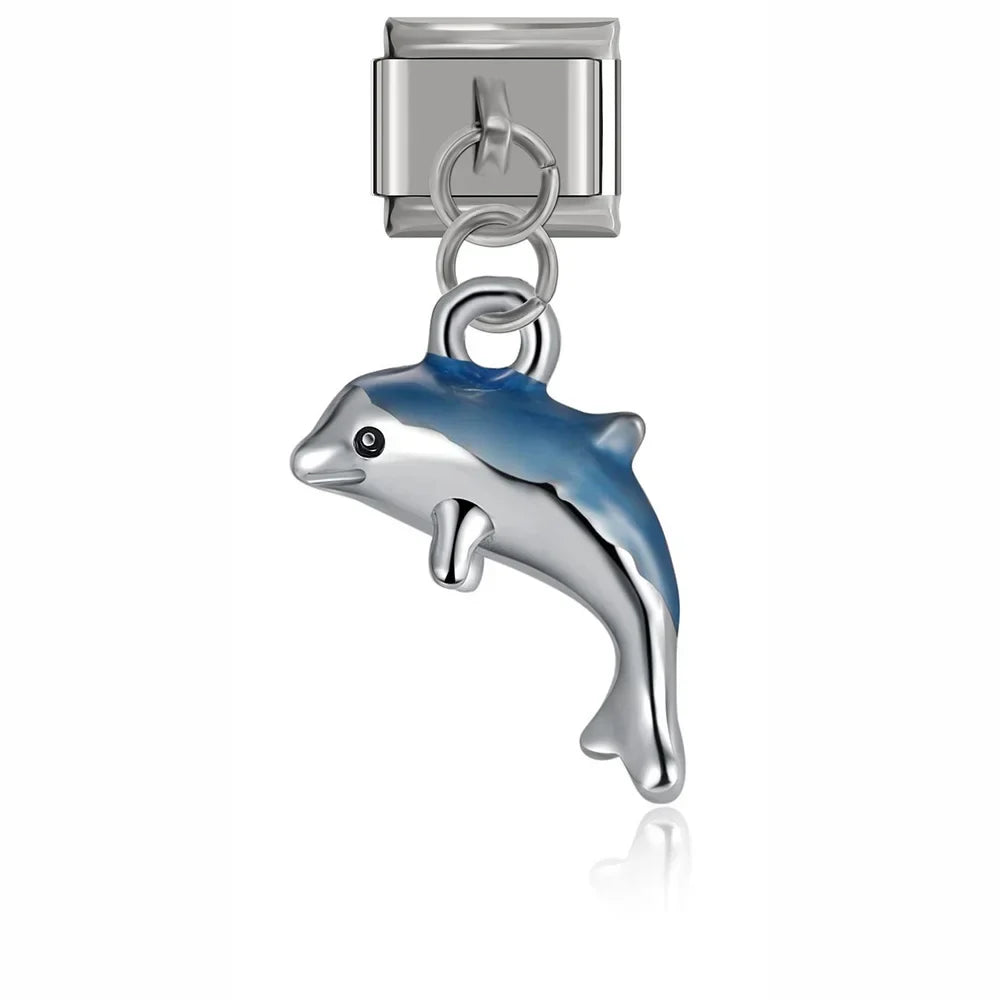 Dolphin - Italian Charm Bracelet