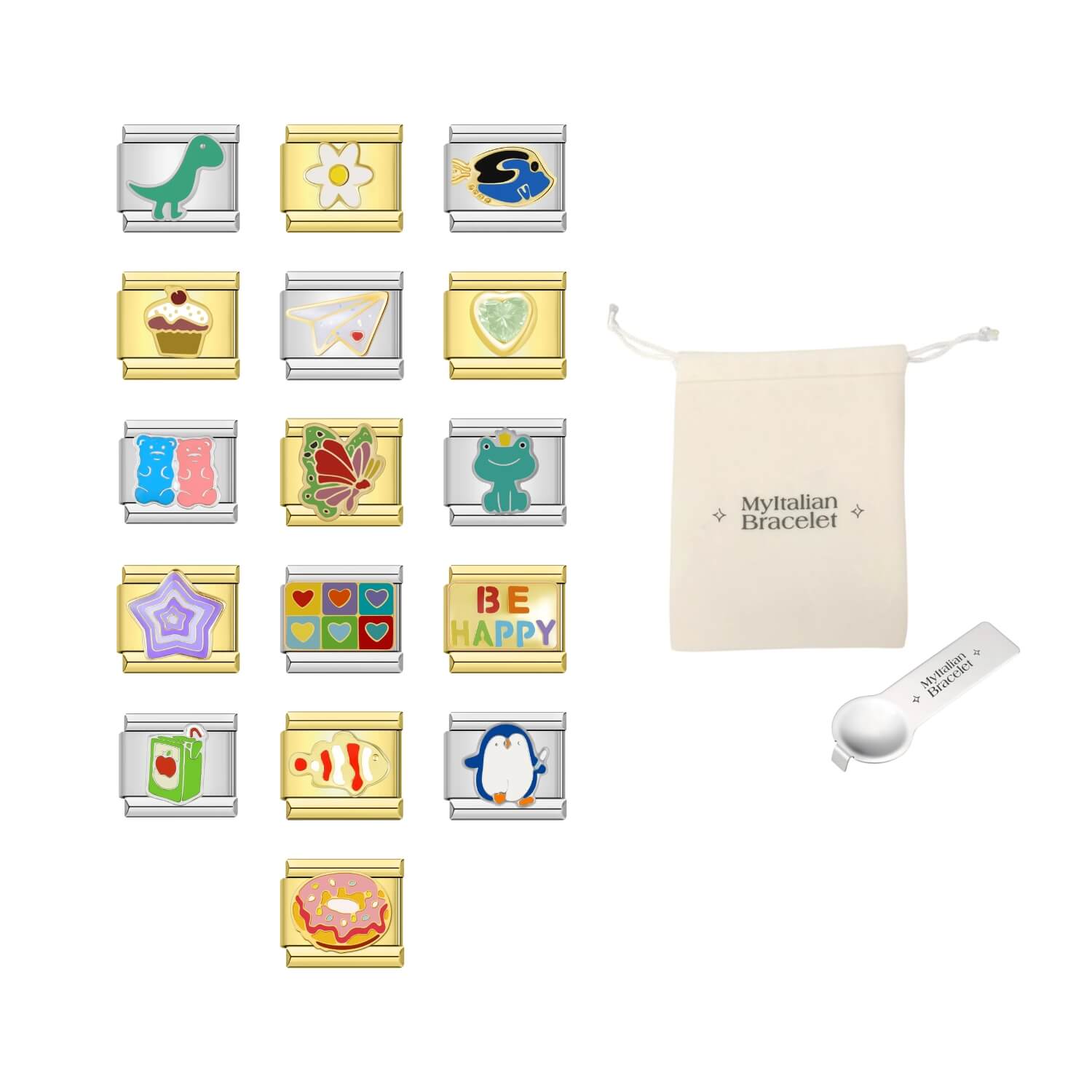 Kiddo Set - Italian charm bracelet